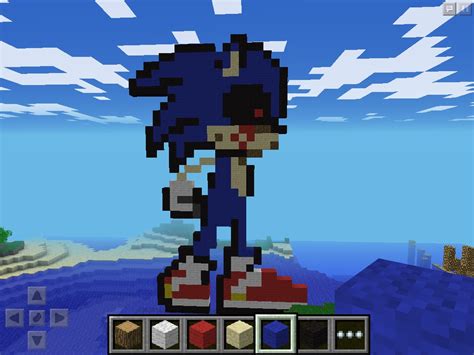 Pixel Art Sonicexe By Mari118 On Deviantart