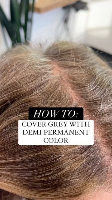 Demi Color On Gray Hair Demi Permanent Hair Color Over Highlights