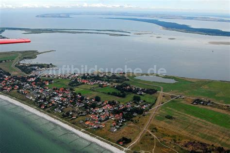 Luftaufnahme Hiddensee Rügen Vitte Auf Hiddensee