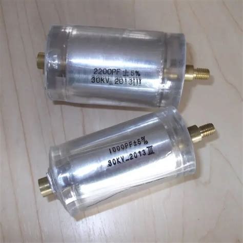 High Voltage Film Capacitor 20kv 200000pf Axial Screw Terminal