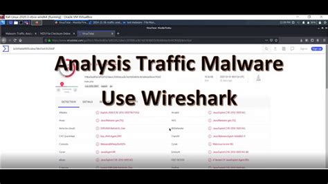 Tutorial Analysis Traffic Malware Use Wireshark Youtube