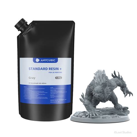 Anycubic Standard Resin High Performance Resin For Exceptional Prints