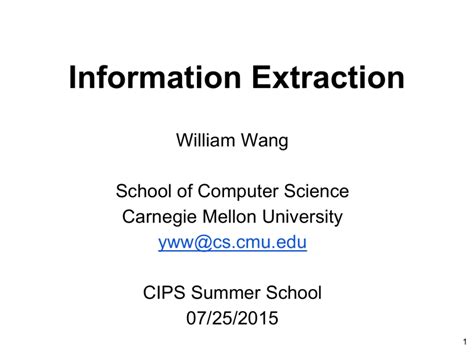 Pptx School Of Computer Science