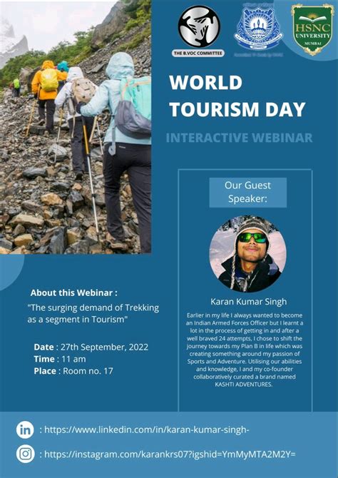 Karan Kumar Singh On Linkedin Guestspeaker Trekking Kashtiadventures Smilepermile Tourism