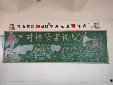 防止侵害黑板报黑板报图片大全