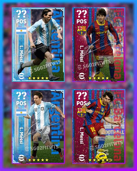 Upcoming Special Cards Of Lionel Messi Note These Cards Ratings