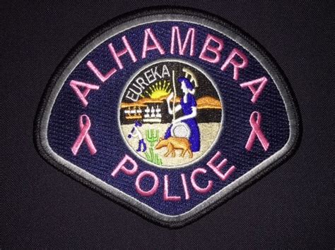 Alhambra Police Department During The Month Of October Members Of