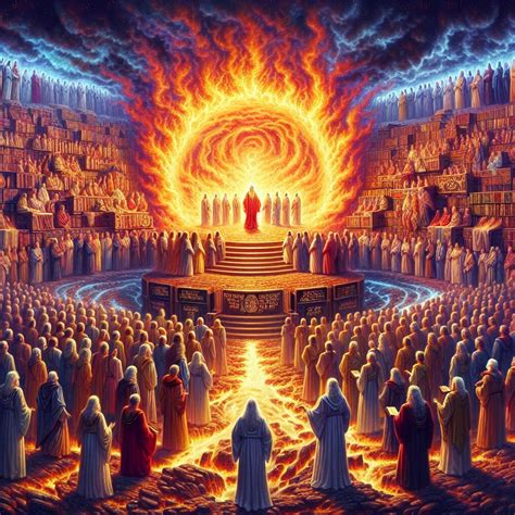 What Does Daniel 710 Mean Bible Art