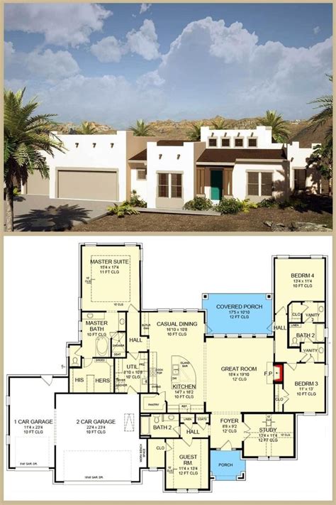 Modern House Plans Santa Fe