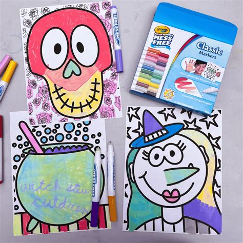 Free Printable Crayola Coloring Pages Unleash Your Inner Artist