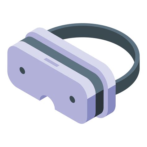 Vr Glasses Icon Isometric Vector Platform Reality 15209604 Vector Art