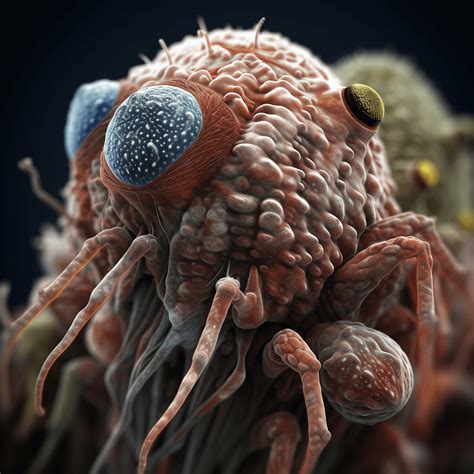 Image Of A Microscopic Bug V5 R Midjourney