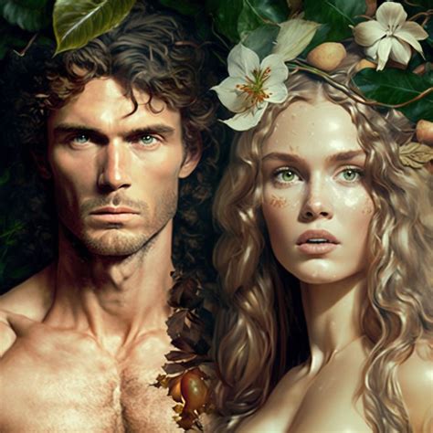Adam And Eve 09 Adam And Eve Bible Pictures Portrait