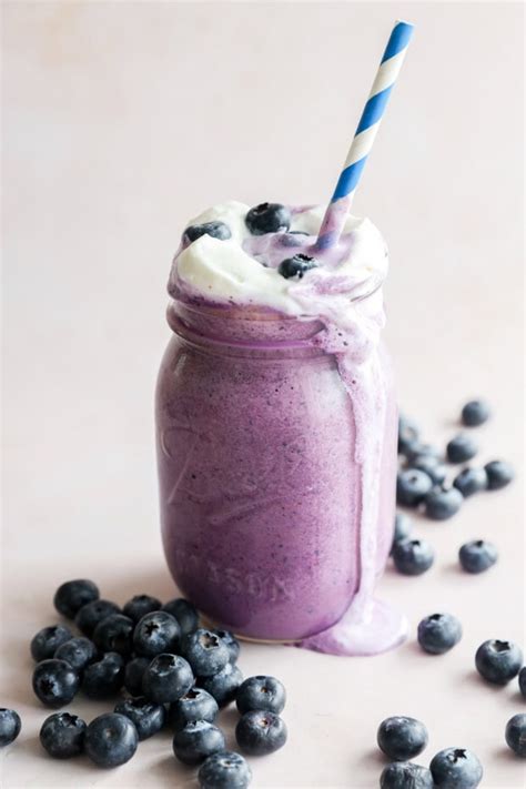 Blueberry Milkshake Cake N Knife