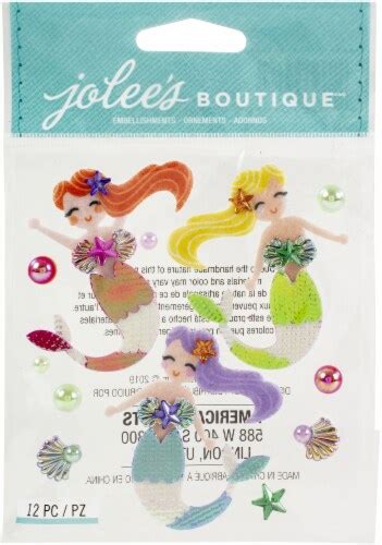 Jolees Boutique Themed Embellishment Mermaids 1 Kroger