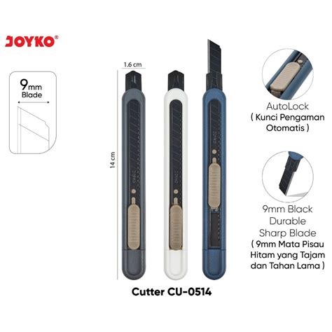 Jual Joyko Premium Cutter Cu 0514 Cutter Kecil Shopee Indonesia