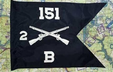 Single Side Infantry Guidon Regulation For Frame Etsy