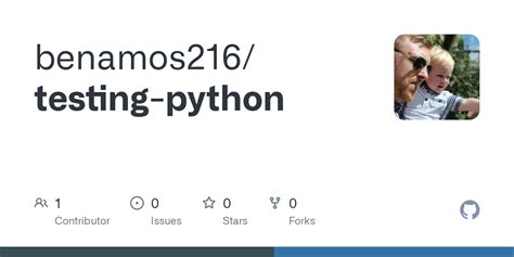 Github Benamos216testing Python