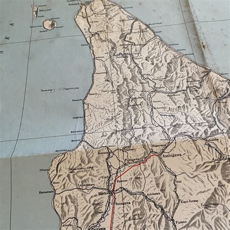 Rare Wwii 1945 Operation Coronet War Room Invasion Of Japan Operation