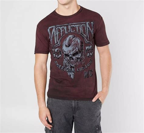 Футболка муж Affliction Apache Chalk купить в интернет магазине