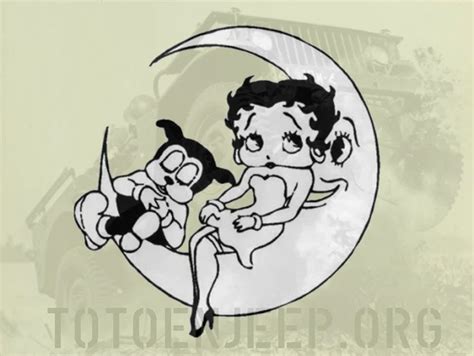 Pochoir Stencil Marquage Betty Boop 019 Pinup 14cm Jeep Willys Dodge