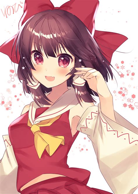 Hakurei Reimu Reimu Hakurei Touhou Image By Nenorium 3281423