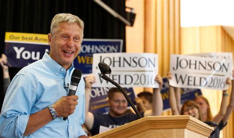 Gary Johnson Raised More Than 2 Million In August Time