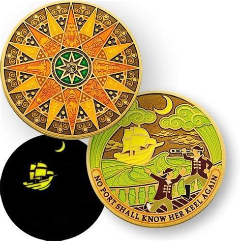Geokescz Compass Rose Geocoin 2012 Sahara Geocaching A Geocoin Shop