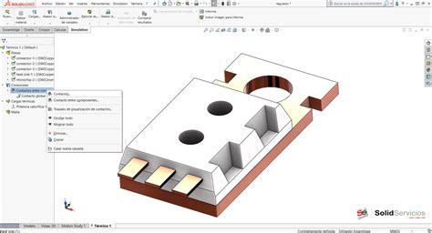 Solidservicios Análisis Termico Solidworks Solidservicios