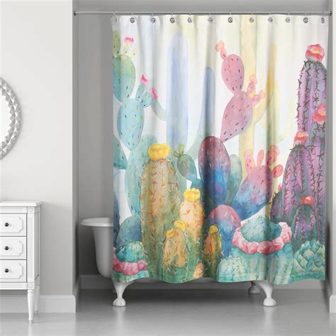 Foundry Select Floral Single Shower Curtain Wayfair