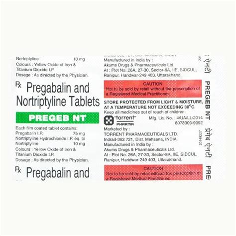 Buy Pregeb Nt Tablet 10s Online At Upto 25 Off Netmeds