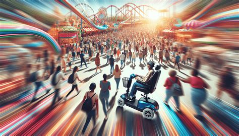 Can I Use My Mobility Scooter In A Crowded Amusement Park First