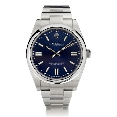 Rolex Oyster Perpetual Steel 41mm Blue Dial Circa 2021 Van Rijk