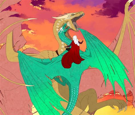 Sunfyre And Moondancer By Nightmaredragon01 Rimaginarywesteros