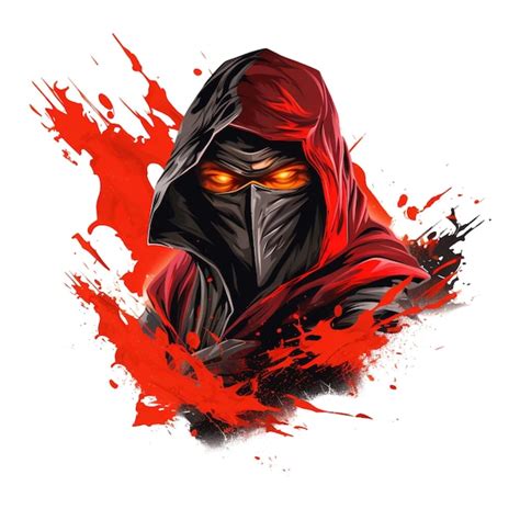 Premium Photo Assasin Mascot Logo