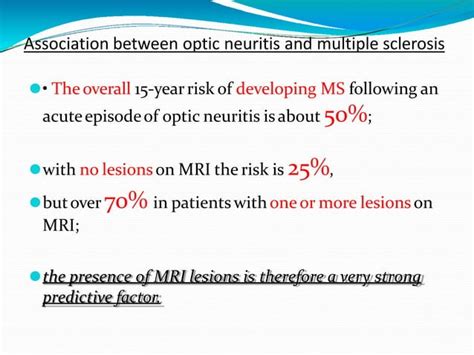 Optic Neuritis Ppt Presentation By Dr Usman Pptx