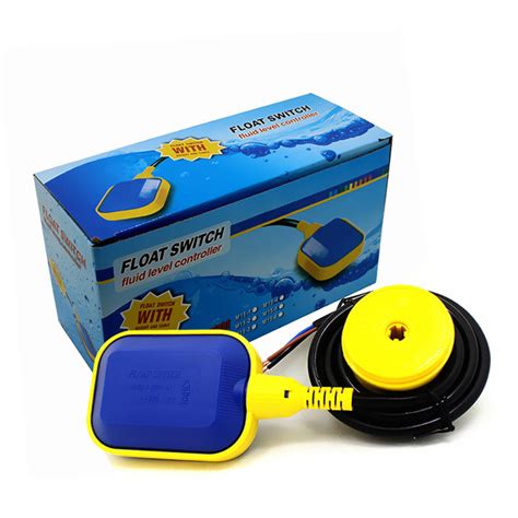 Hungso 2m 2 Meter Cable Square Water Tank Float Level Switch M15 2
