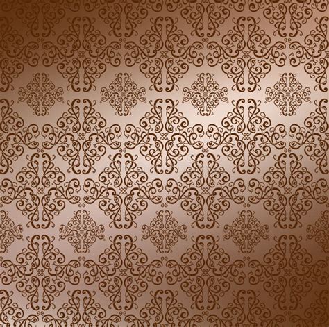 Seamless Pattern Curtains Floral Stock Illustration Illustration Of