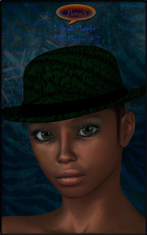 Tdt Monifa For Victoria 4 2 3d Figure Assets Deva3d