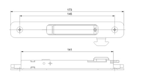 Sliding Aluminium Window Latch Lock High Quality Sliding Aluminium