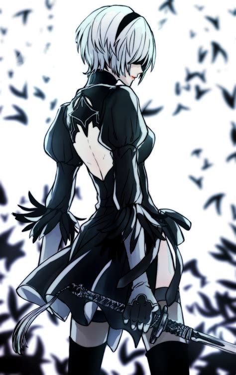 Yorha No 2 Type B Nier Automata Mobile Wallpaper By Kuro