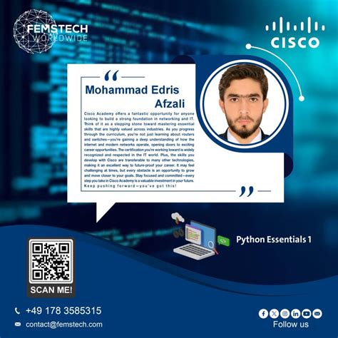 Femstech Cisconetworkingacademy Pythonessentials Techeducation