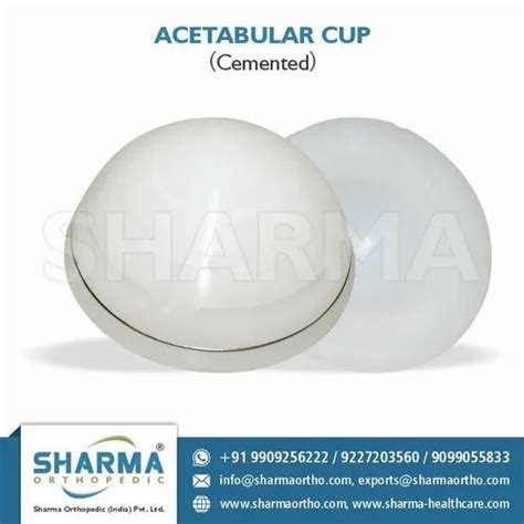 Cemented Acetabular Cup At ₹ 4500 Acetabular Cup In Waghodia Id