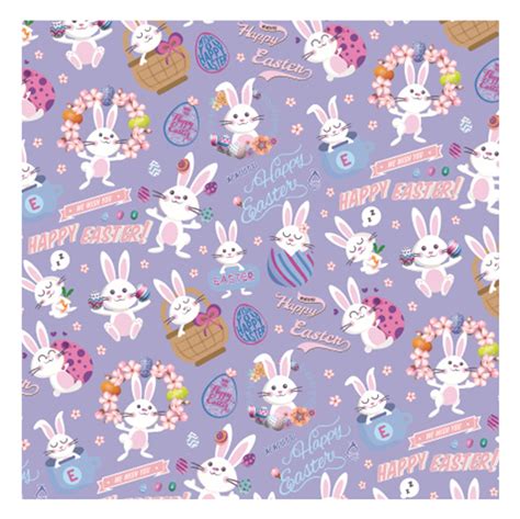 Bunny Wrapping Paper Roll Sparkly Wrapping Paper Christmas Wrapping