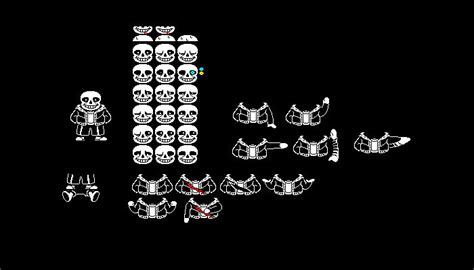 Undertale Sans Sprite Sheet Ver 5 By Jackedupjauhed On Deviantart