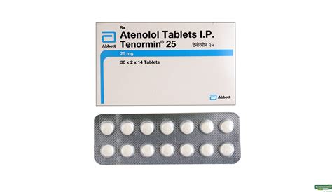 Buy Tenormin 25mg 14 Tablets Online At Best Prices Wellness Forever