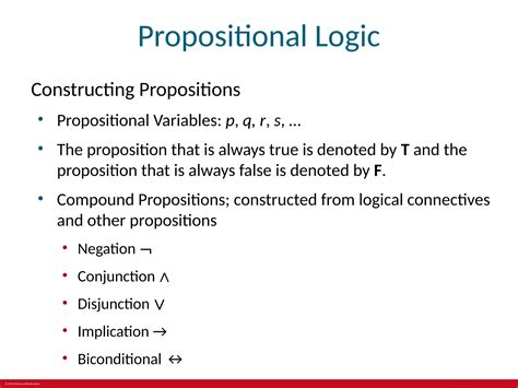 chapter1 part1 propositional logic discrete mathematics ppt