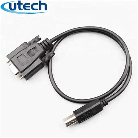 Rs232 Usb B Vers 케이블 Db9 유형 직렬 Ftdi 데이터 어댑터 Cavo Db 9 남성 Rs 232 케이블