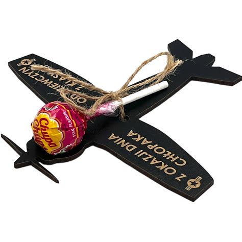 DzieŃ ChŁopaka Śmieszny Prezent Samolot Na Lizak • Cena Opinie