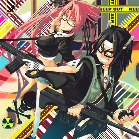 Highschool Of The Dead Saya And Hirano
